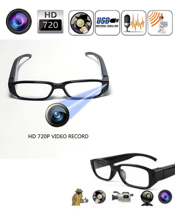 New 720P HD Glasses Eyewear DVR Camcorder Video Recorder Camera | Daraz ...