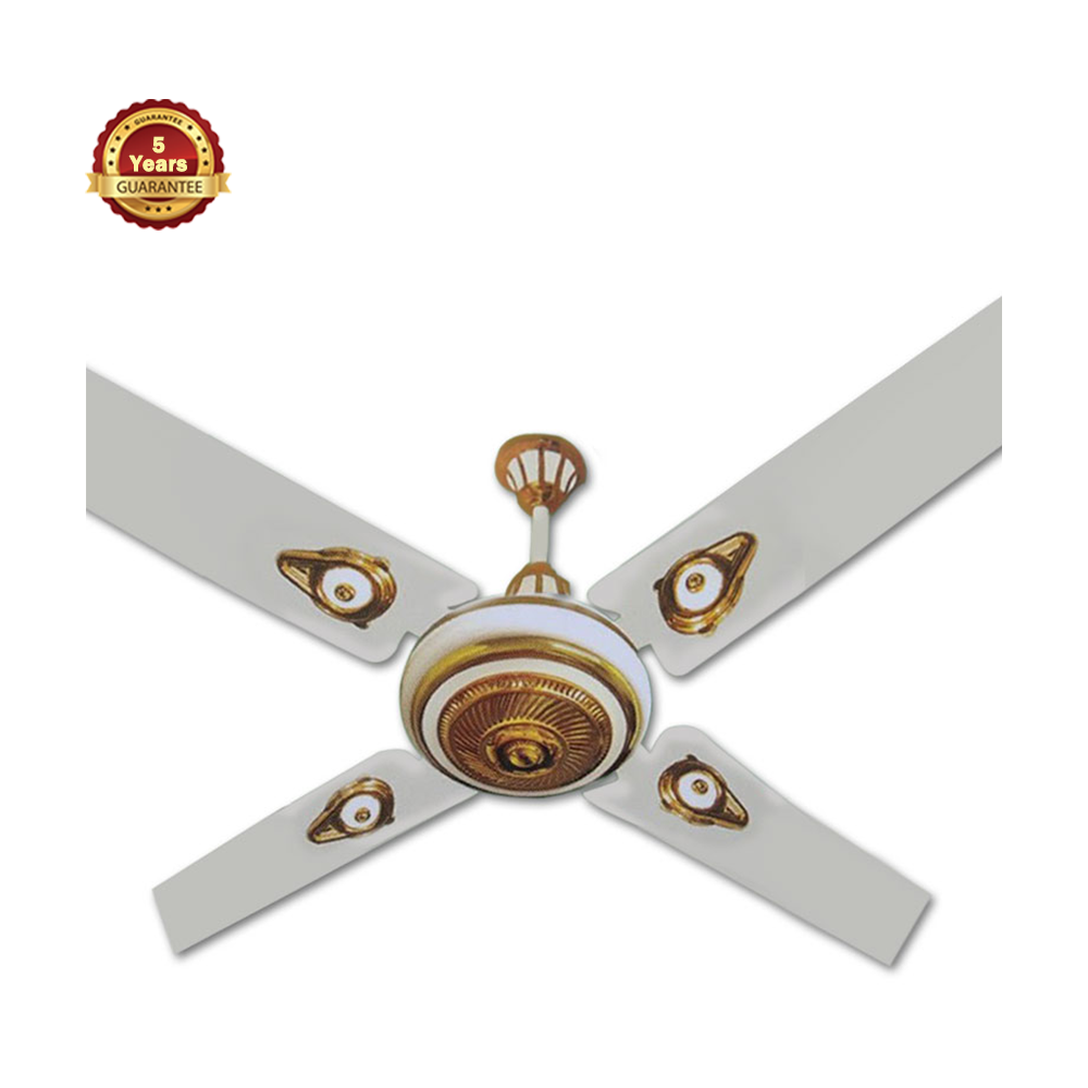 Kashmir Gold 56" inch (1400mm) 4 Blade Aluminum Ceiling Fan. | Daraz.com.bd