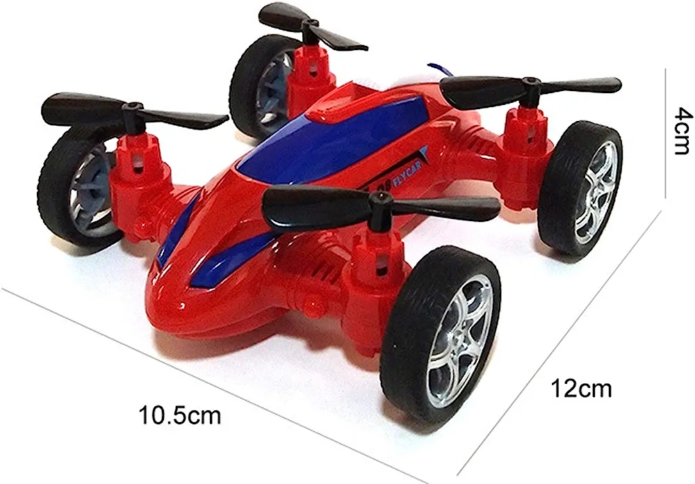 Plastic Fly Car Toys Inertia Four-axis Friction Powered Cars, Children ...