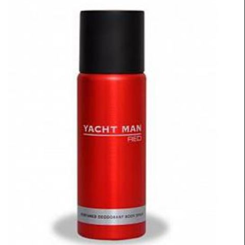 YACHT MAN red DEODORANT BODY SPRAY FOR MEN 200 ML | Daraz.com.bd