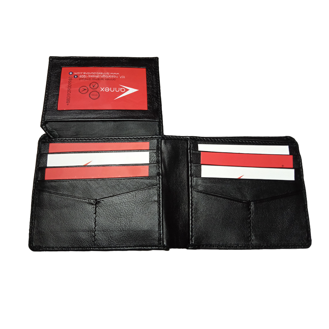 Annex Bangladesh Black color sheep leather Wallet very soft and smooth ...