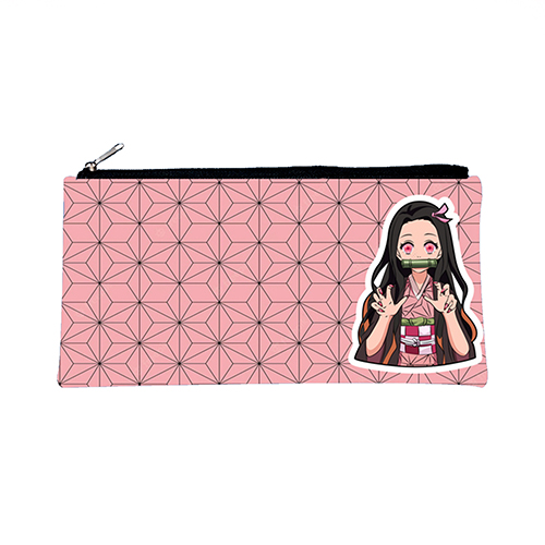 DEMON SLAYER Nezuko PENCIL CASE MAKEUP ORGANIZER MACKUP BAG JAPAN ANIME ...