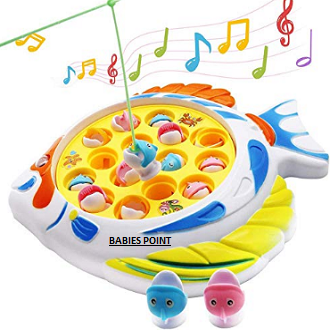 Fishing Fish Game Kids Toy (15 Fishes,2 Players) | Daraz.com.bd