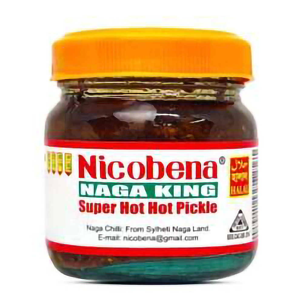 Nicobena Mr. Naga King Super Hot Hot Pickle- 120gm | Daraz.com.bd