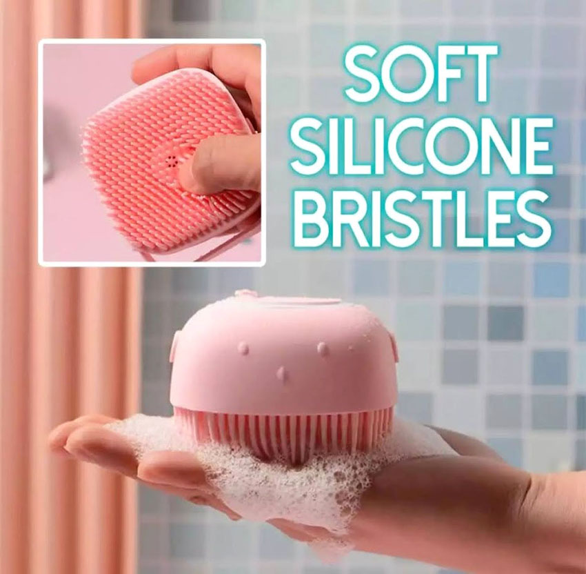 Silicone Body Brush - Silicone Bath Body | Daraz.com.bd
