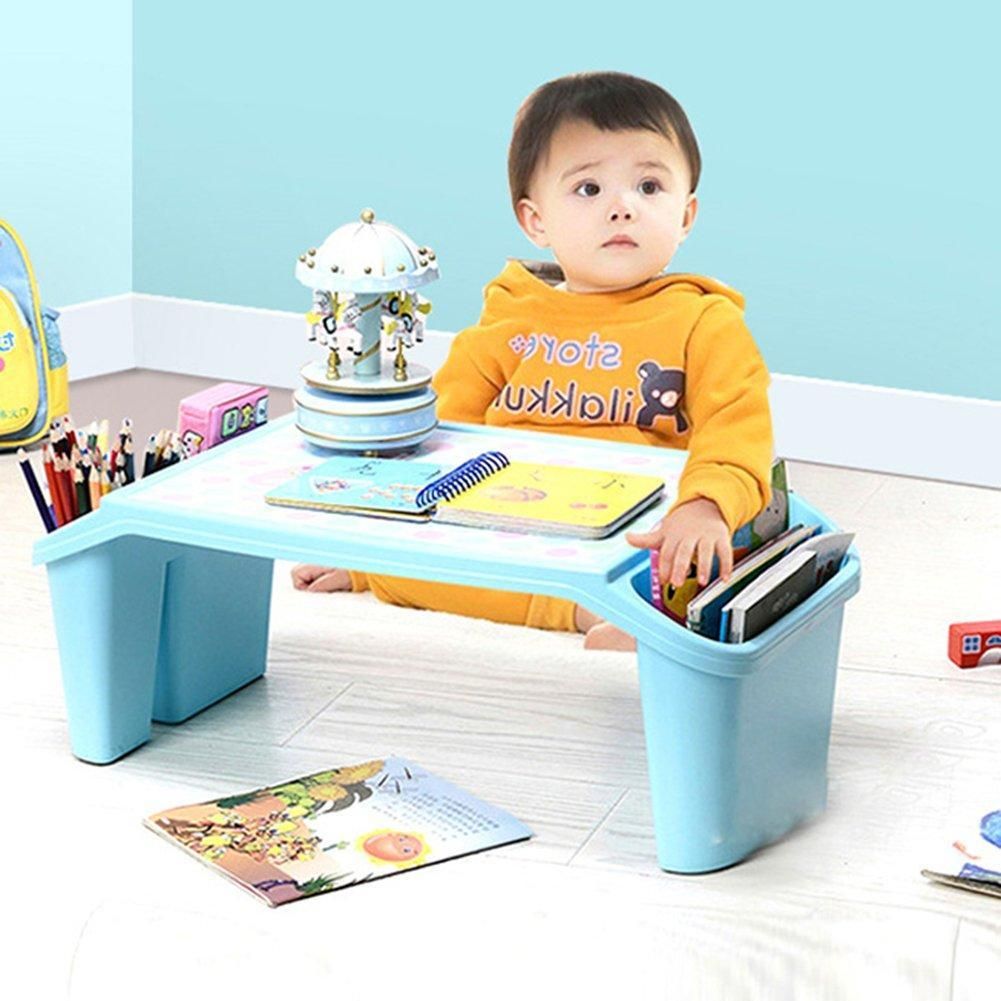 Children Learning Plastic Bed Table Baby Student Desk Reading And ...