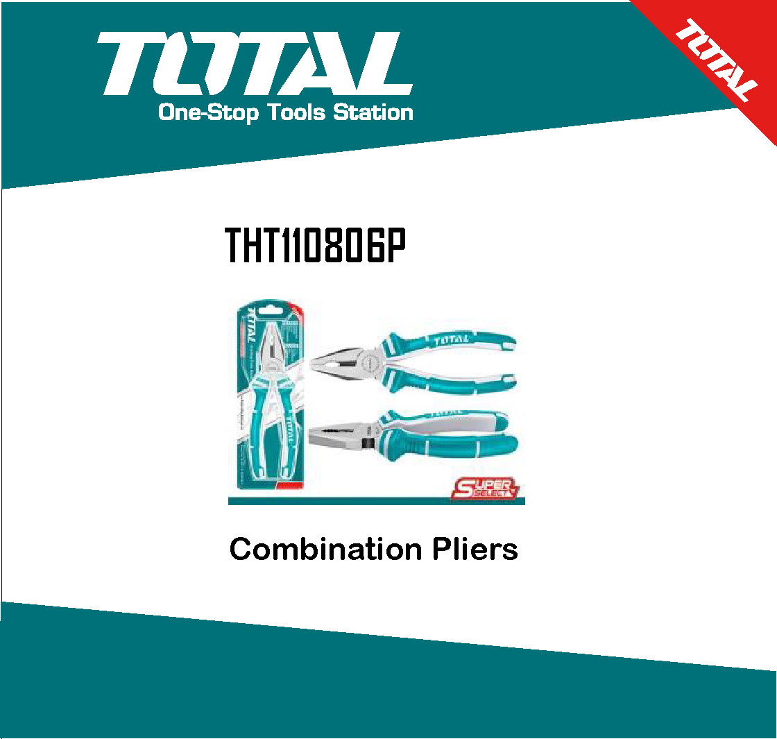 TOTAL Combination Pliers THT110806P | Daraz.com.bd