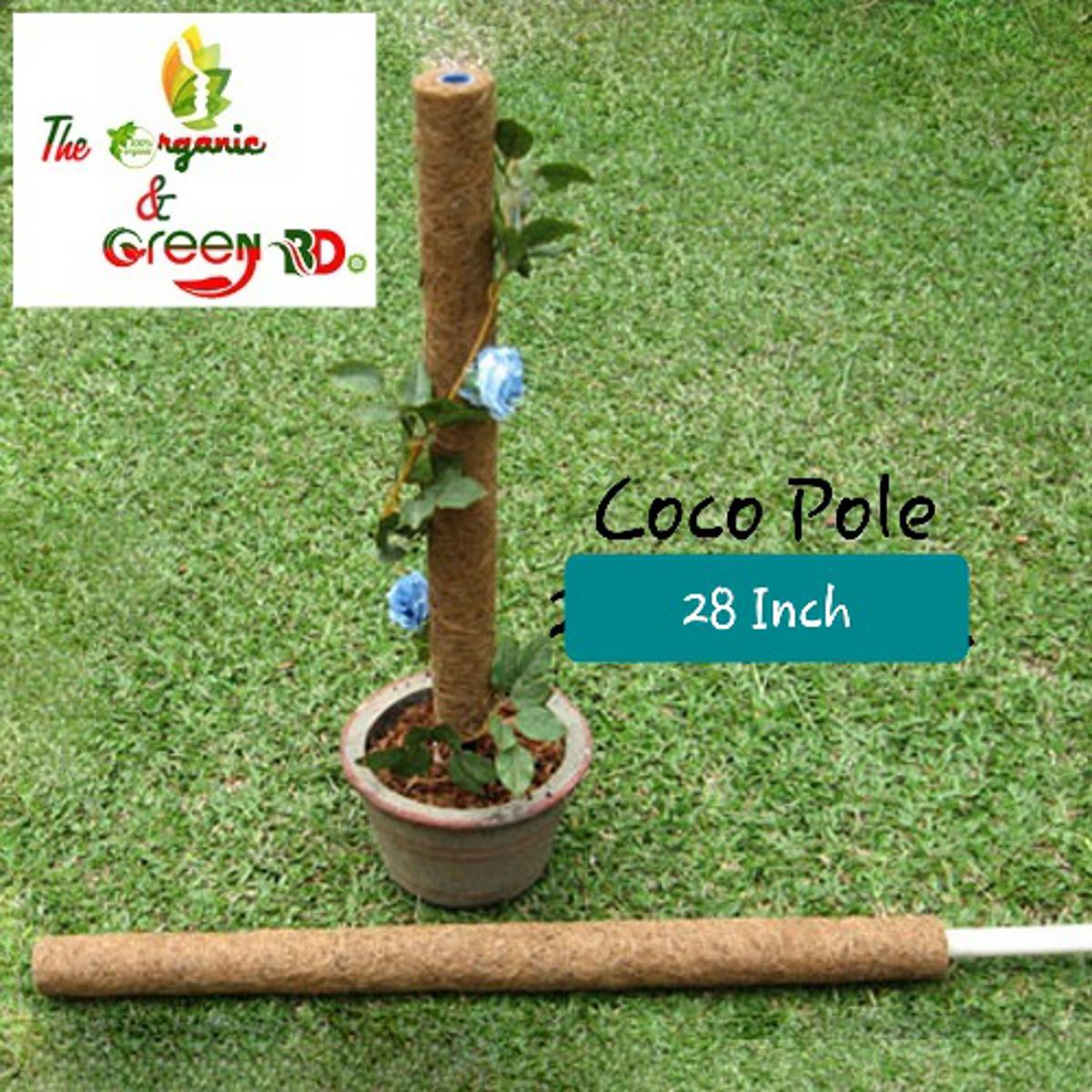 Coconut Coir Pole/ Grow Strick / Coco Pole (কোকোনাট কয়ার পোল/ গ্রো ...