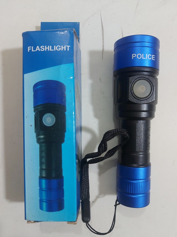 Mini Flashlight Zoom Focus Torch Light Lamp | Daraz.com.bd