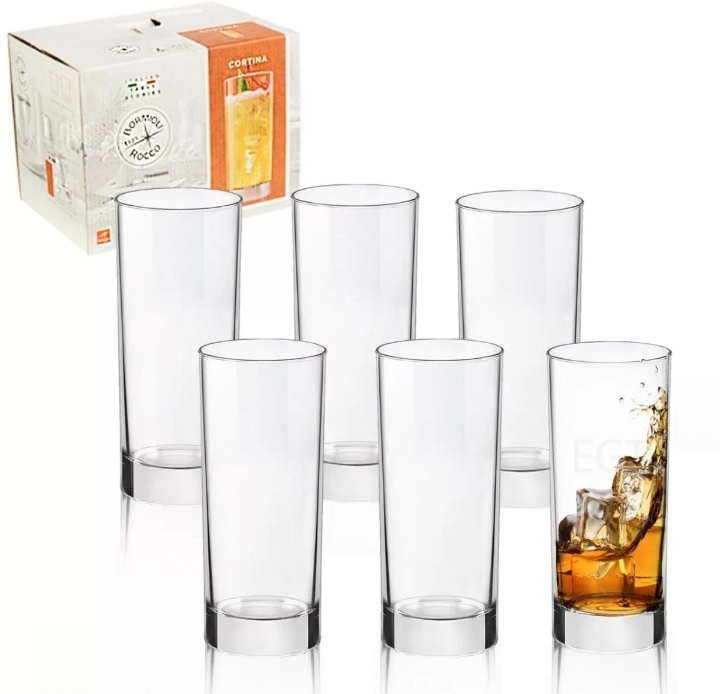 Nasir Water/Juice Glass Set 6pcs | Daraz.com.bd