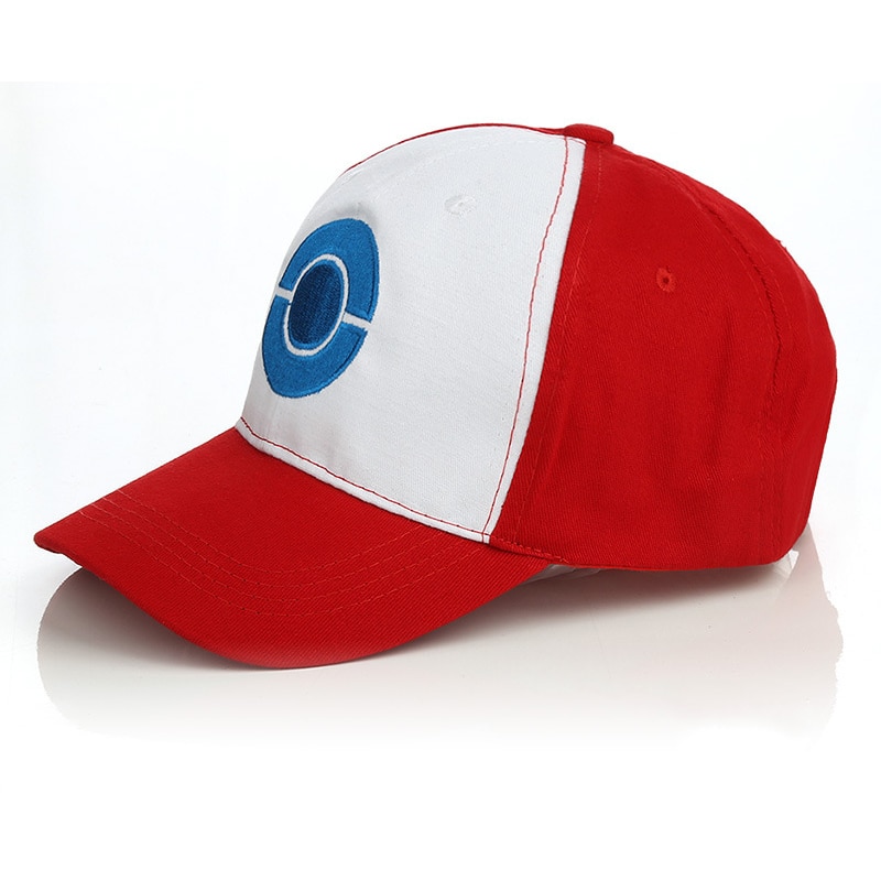Pokemon Ash Ketchum Sun Hat Anime Figure Peaked Caps Cartoon Mesh Hats ...