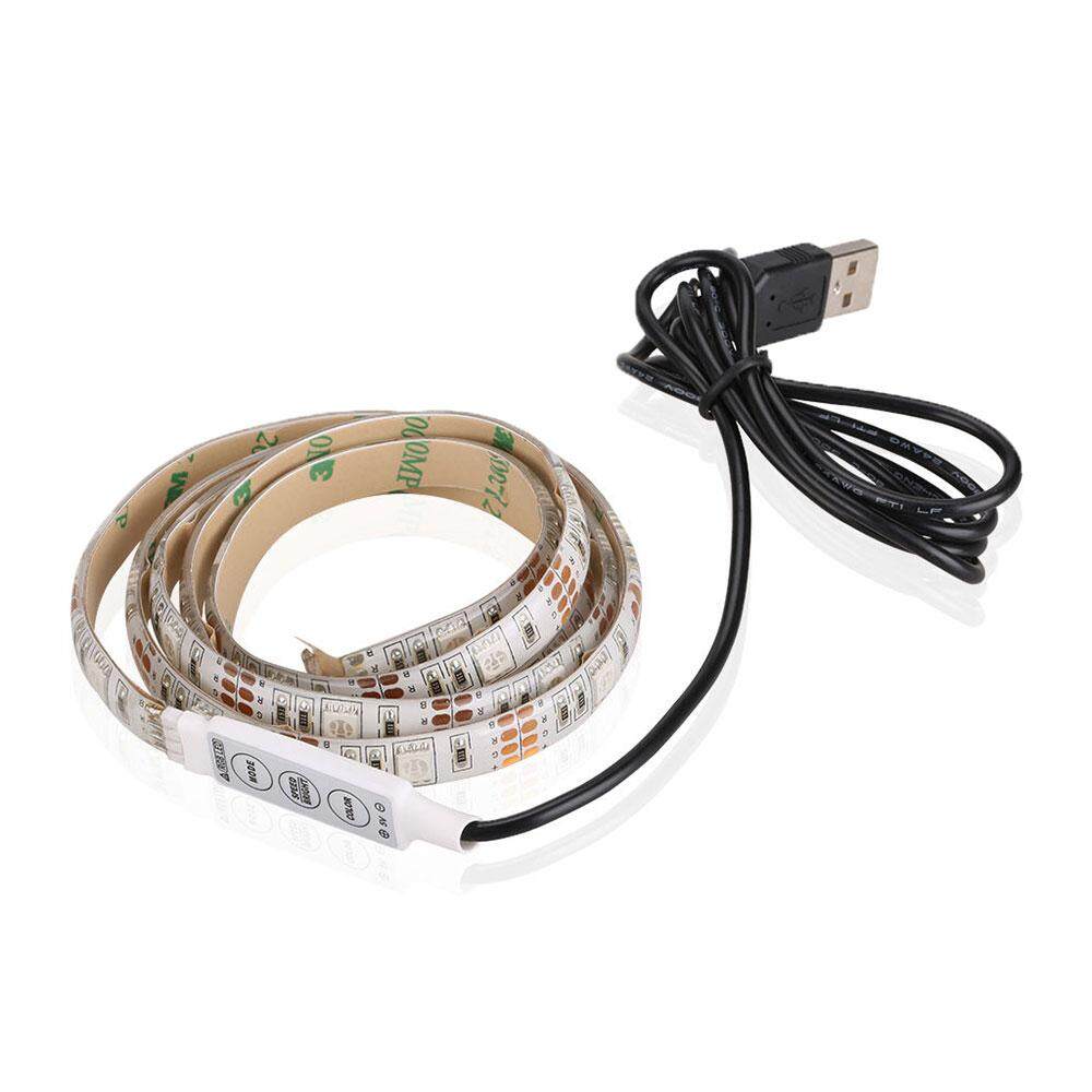 Bias Lighting for HDTV 2m/6.5ft USB LED Strip Multicolor RGB Backlight ...