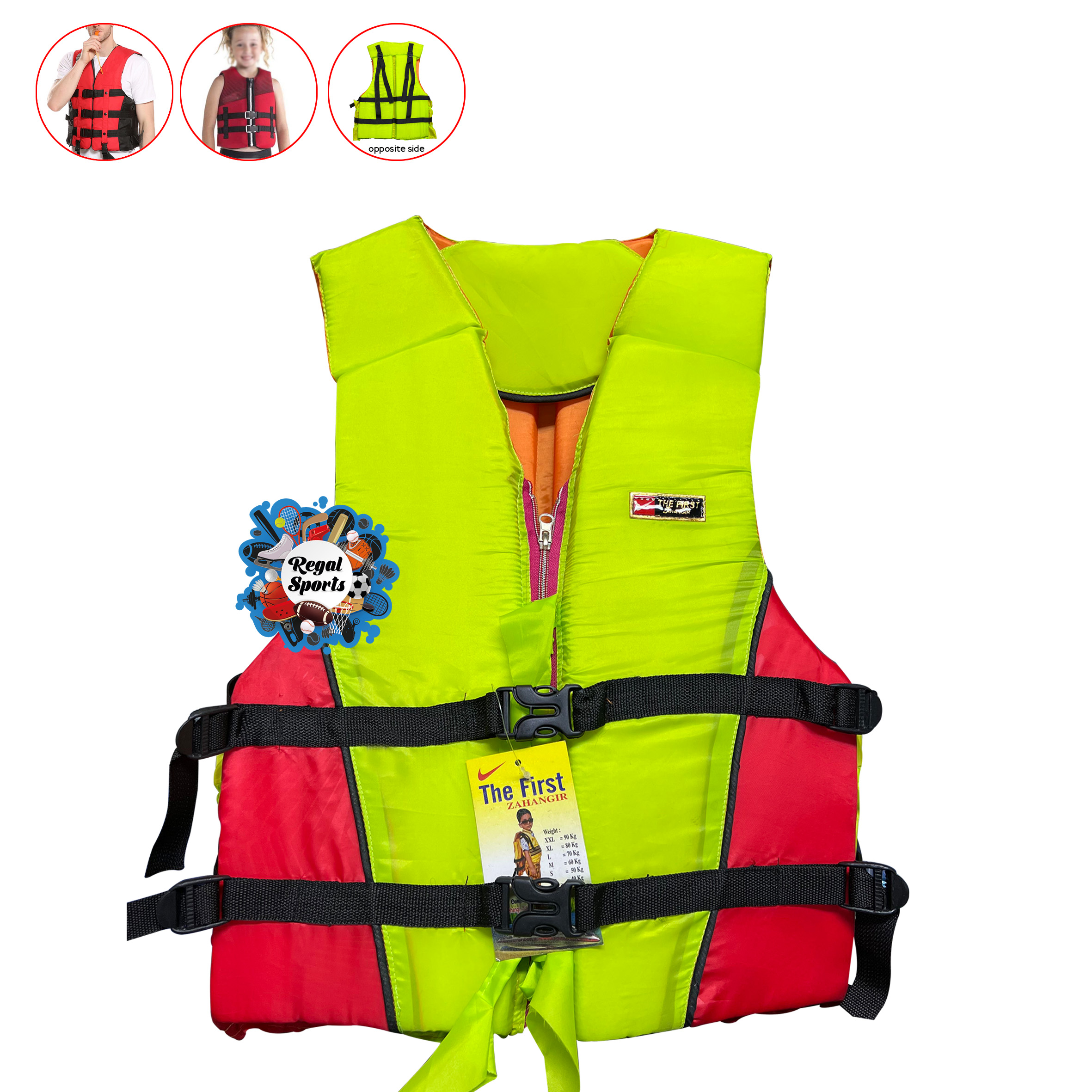 Swimming - Life Jacket - Green - L | Daraz.com.bd