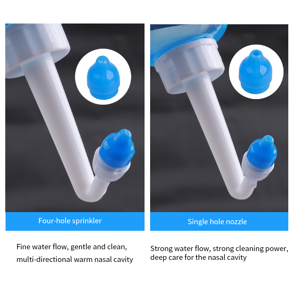 【Fast and Free Delivery】 Kebidu 300ml Automatic Nasal Irrigator Nose ...