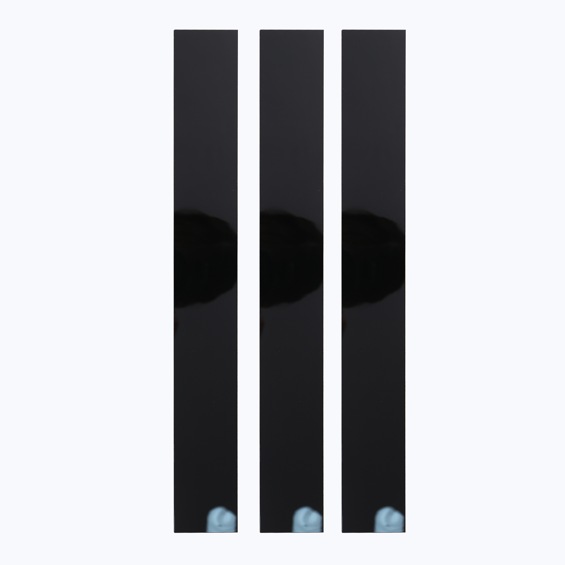 10pcs Acrylic Mirror Wall Sticker Rectangular Self-adhesive Wall ...