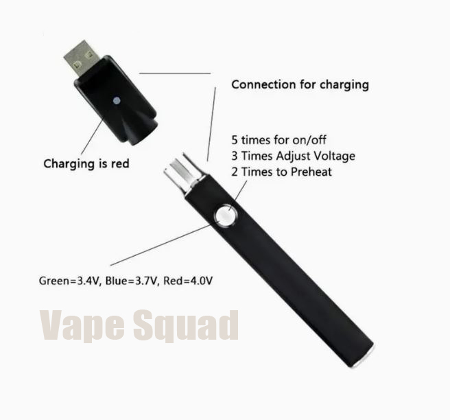 K Vape With Usb Charger Kit Assorted 1100mAh Battery Pen Type Iron ...