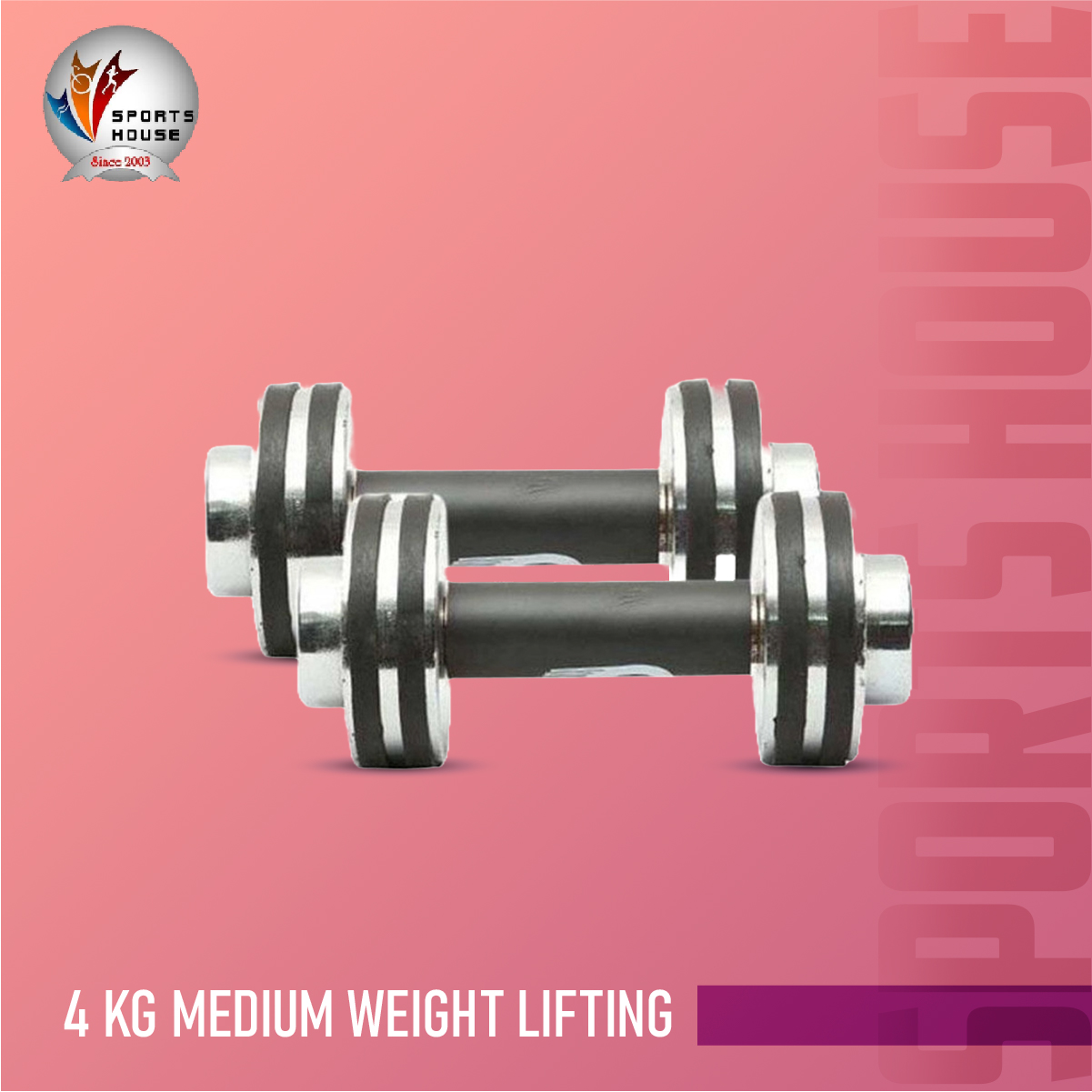 4 KG Medium Weight Lifting | Daraz.com.bd