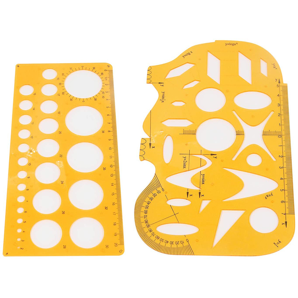 Measuring Template Circle Template and Mathematical Template Geometric ...