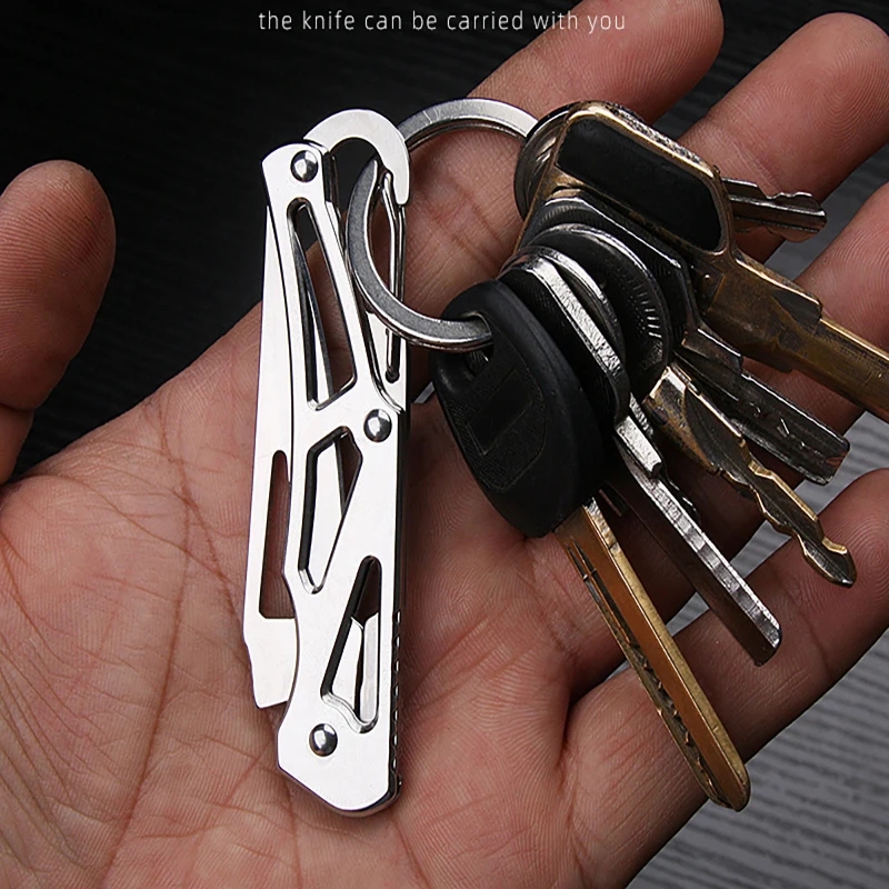 1pc Keychain Tools Kitchen Folding Peeler Pocket cutter (2 inches ...