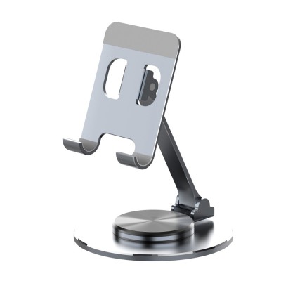 360° Rotate Metal Desk Mobile Phone Holder Stand For iPhone iPad Xiaomi ...
