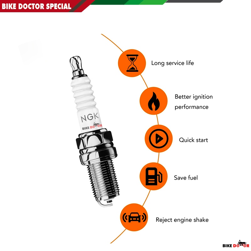 NGK LASER IRIDIUM PREMIUM Spark Plug-Long Thread (Made in Japan) 1 Piece