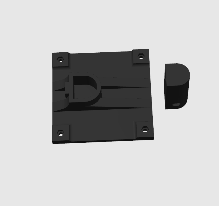 3D Printed VESA Mount Adapter Bracket for ViewSonic VX2458 & Compatible ...