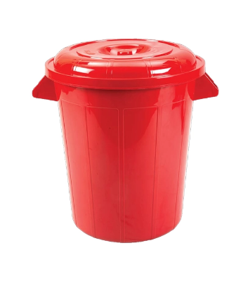 RFL Drum Bucket 50L Red With Lid TEL 803654 | Daraz.com.bd