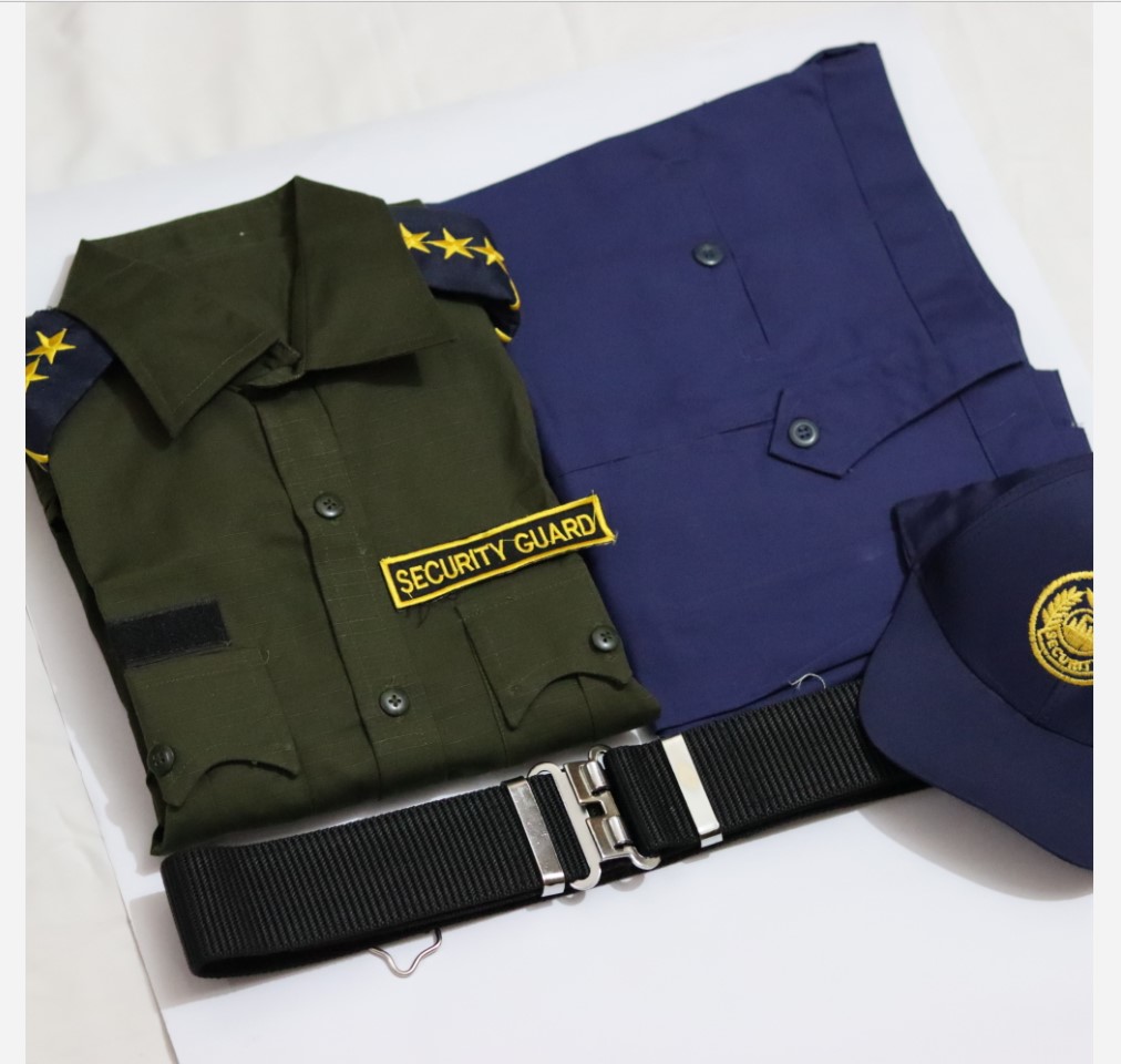 Security Guard Uniform Full Set - Guard Dress - Security Guard Pant ...