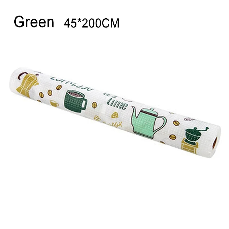 Printed Cabinet Mat Waterproof Kitchen Drawer Mat Drawer Liners for ...