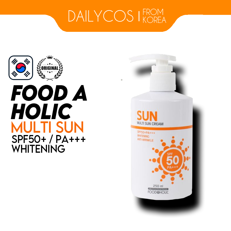 Foodaholic Sun Multi Sun Cream SPF 50+ PA+++ 250ml | Daraz.com.bd