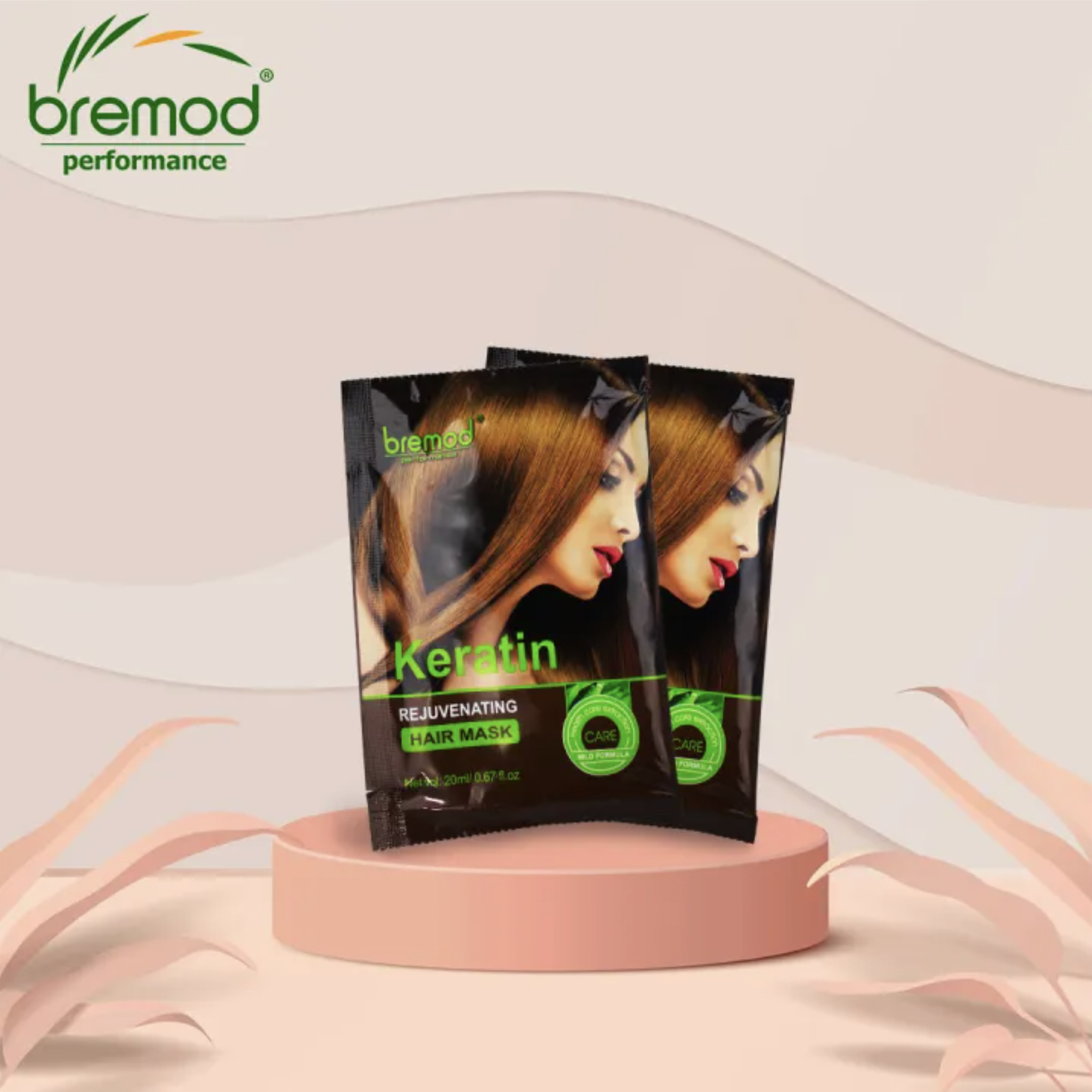 Bremod Performance Keratin Rejuvenating Hair Mask Sachet 20ml ...