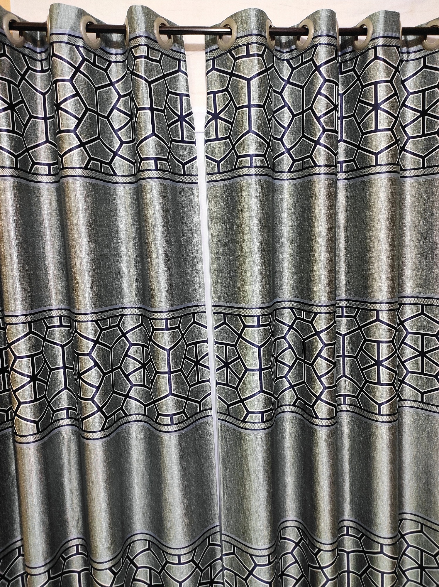 Curtain Porda Synthetic curtains Indian porda window protector 45*80 ...