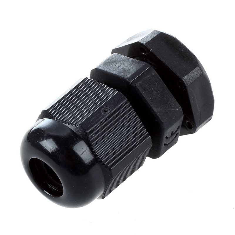 40 Pieces Black Plastic Waterproof Cable Gland Connector PG7 | Daraz.com.bd