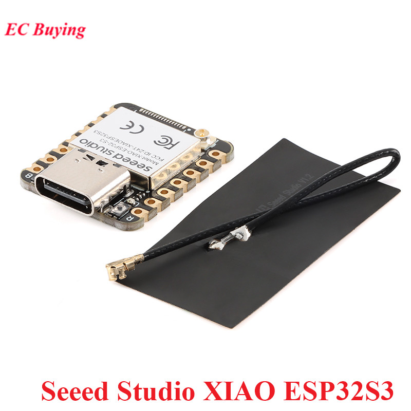 Seeeduino Seeed Studio Xiao Esp32-S3 Sense 2.4g Wifi Ble Mesh 5.0 8mb Ov2640 Camera Sensor ...