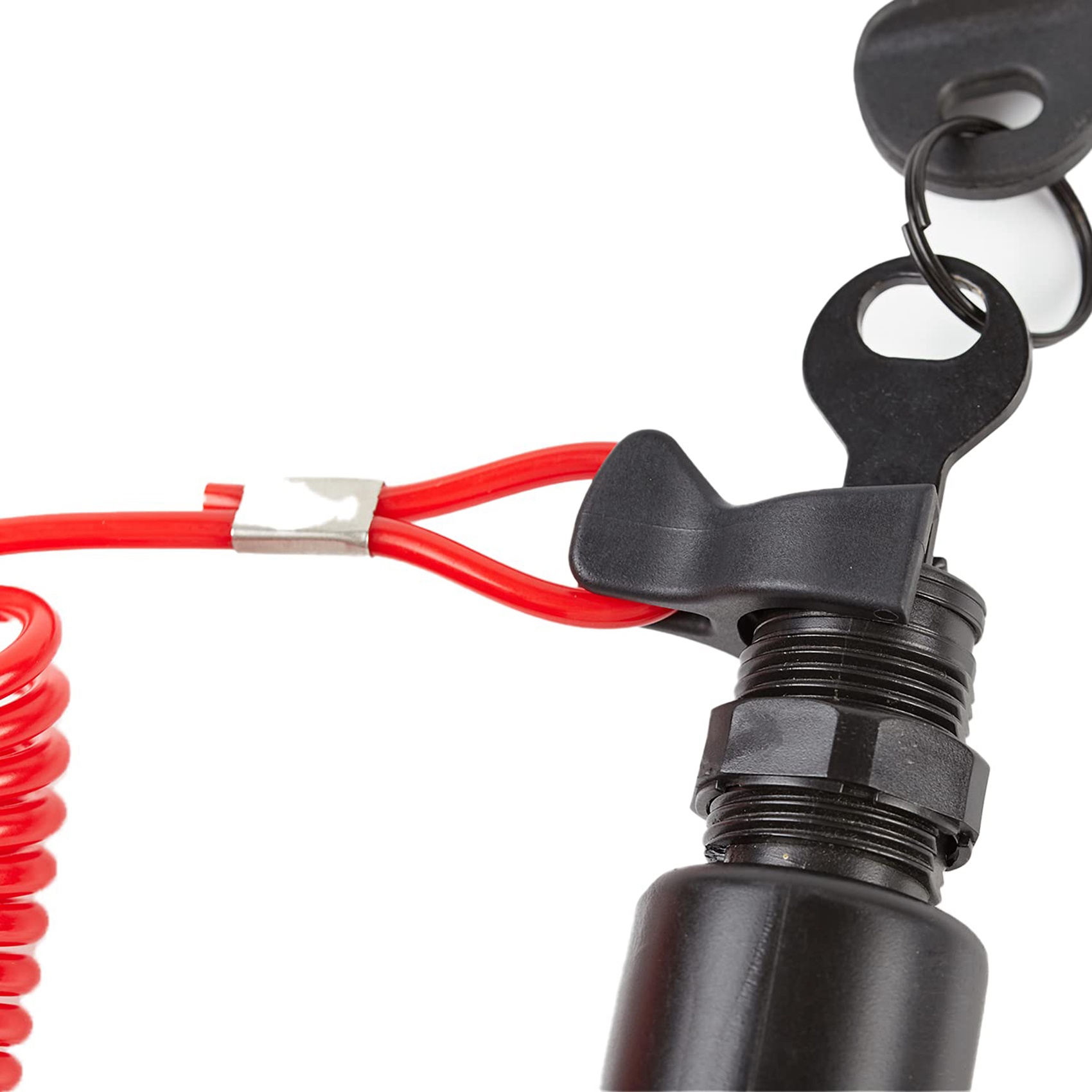 Ignition Switch Key Safety Lanyard Lock Assembly for OMC BRP 1996 Up ...