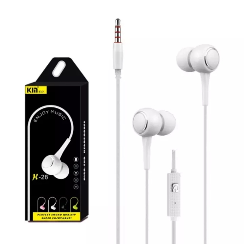Kin K-28 perfect sound high quality super bass Headphones With Mic - Ear Phone - Headphone ...