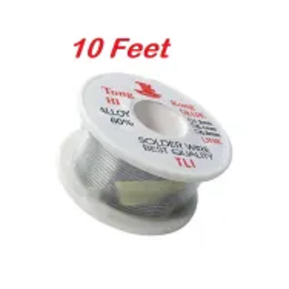 Rang 10 Feet Soldering Wire Lead Rang Tin Lead Flux Rosin Core Solder ...