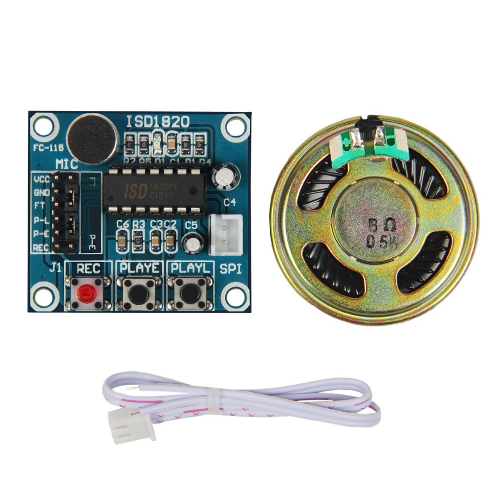 Recording Module ISD1820 Record And Playback Module Pinout, Features ...