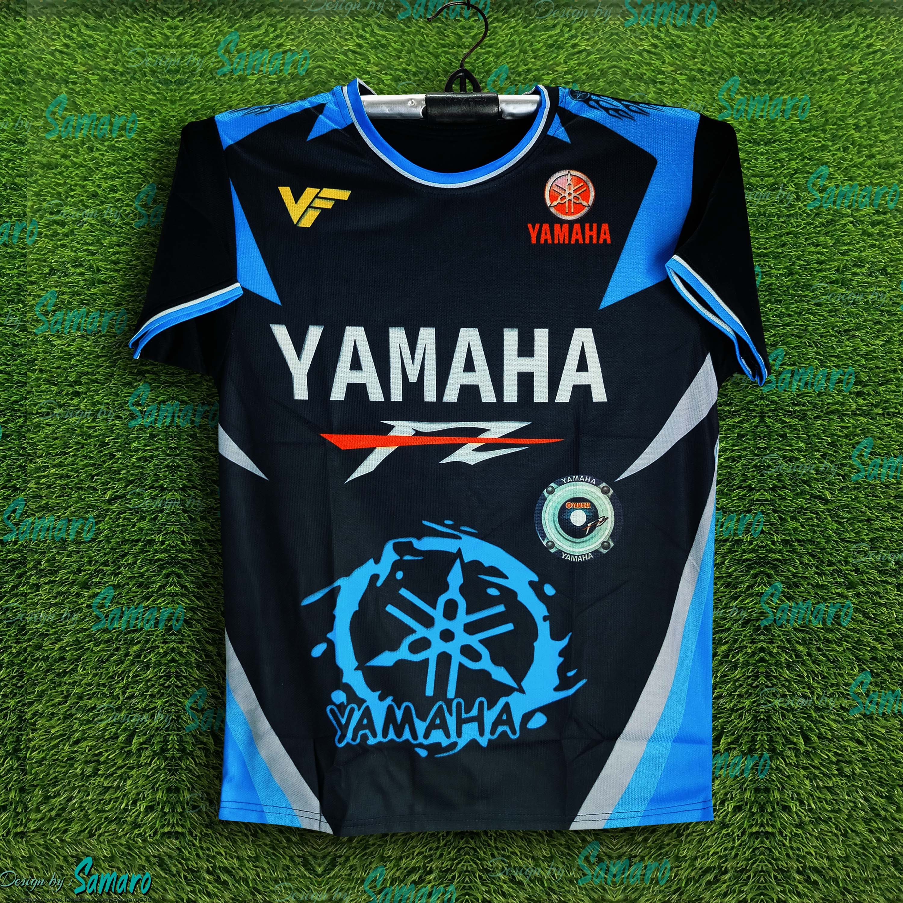 YAMAHA R15 Short Sleeve Bike Jersey For Men - YAMAHA Jersey - YAMAHA ...