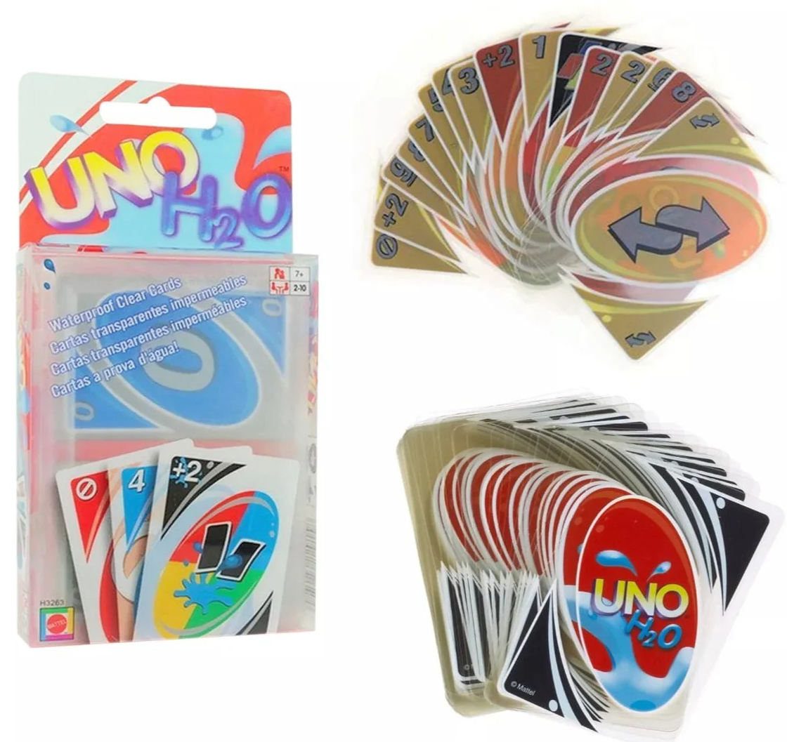 UNO H20 To Go Card Game - Mattel - Games - Games at Entertainment. 100% ...