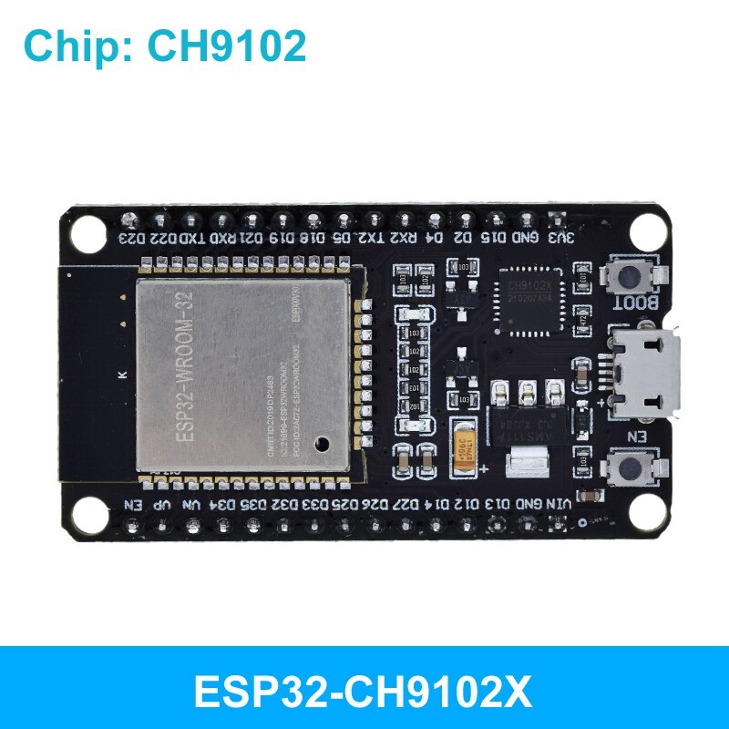 Esp32 Development Board Type Cmicro Usb Cp2102 Wifibluetooth Dual Core Esp32 Devkitc 32 Esp