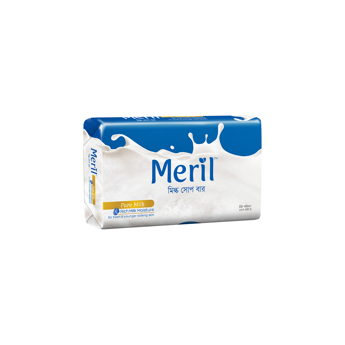 Meril Milk Soap Bar For Fresh Younger Looking Skin - 100g | Daraz.com.bd