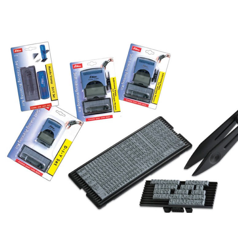 Shiny S-884 Self Inking Printing Kit D.I.Y Set | Daraz.com.bd