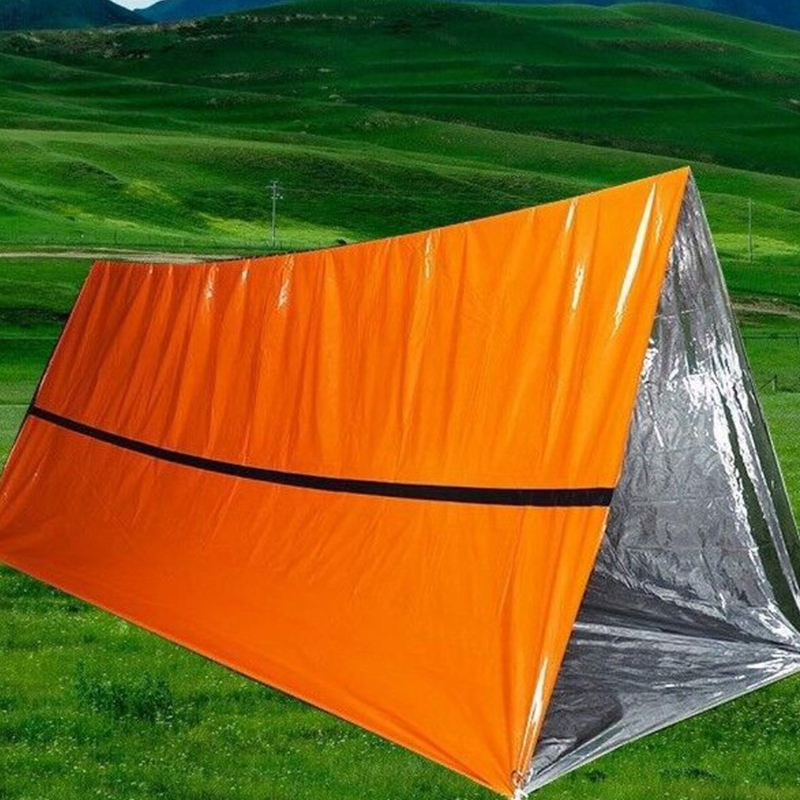 Foldable Tent Emergency Survival Hiking Camping Shelter Outdoor ...