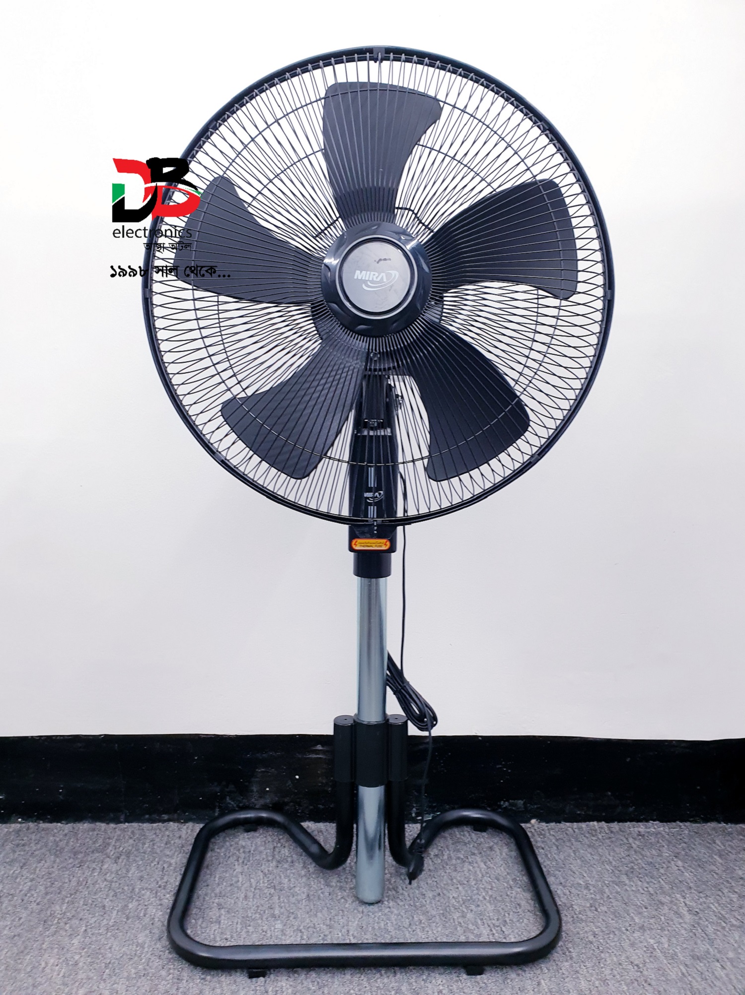 Stand Fan Pedestal MIRA Isdustria Stand Fan 18-Inch M-187 Only 02 Years ...