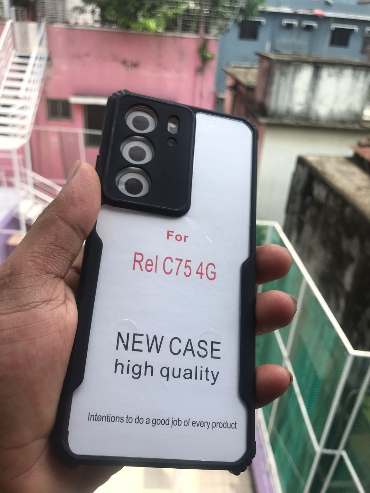 For Realme C75 C-Xunnd Transparent With Bumper Mobile Phone Back Cover ...