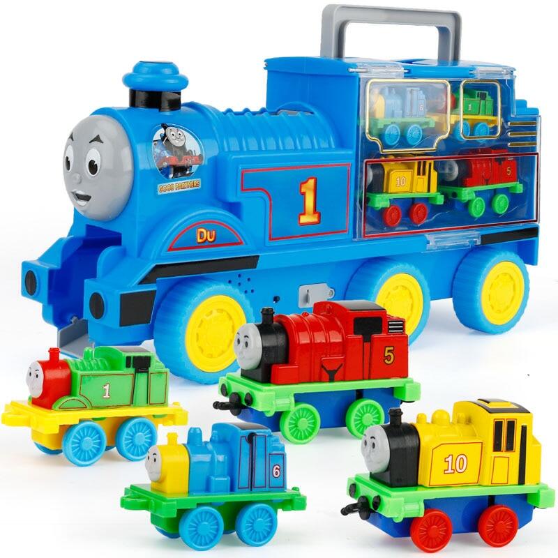 Thomas and friends Train set 5 Pcs Thomas storage train set Pull Back ...