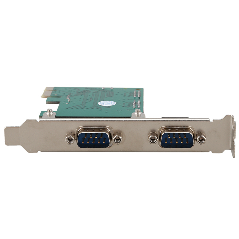 5X PCI-E PCI Express Dual Serial DB9 RS232 2 Ports Controller Adapter ... 5X PCI-E PCI Express Dual Serial DB9 RS232 2 Ports Controller Adapter ...