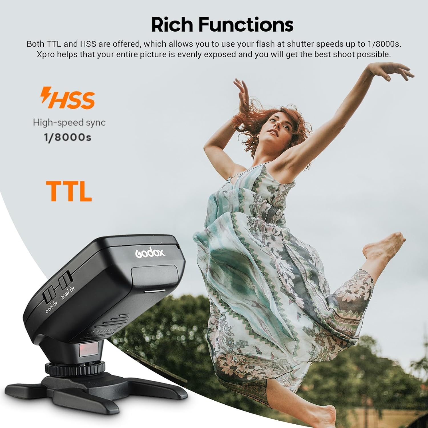 Godox XPro-S TTL Wireless Flash Transmitter For Sony Cameras Godox XPro ...