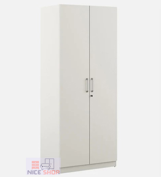 Teak Cherry 2 Door Almirah, Partex MDF Laminated Board Secure big size ...